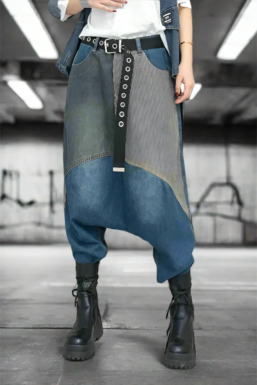 Retro Fusion Harem Jeans – LAZERorange.com